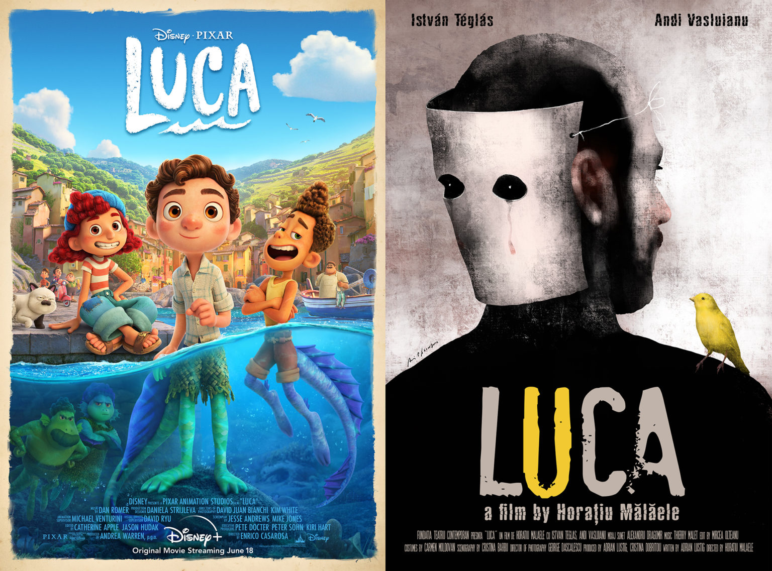 Luca (2021) și Luca (2020) - O poveste cu doi de Luca